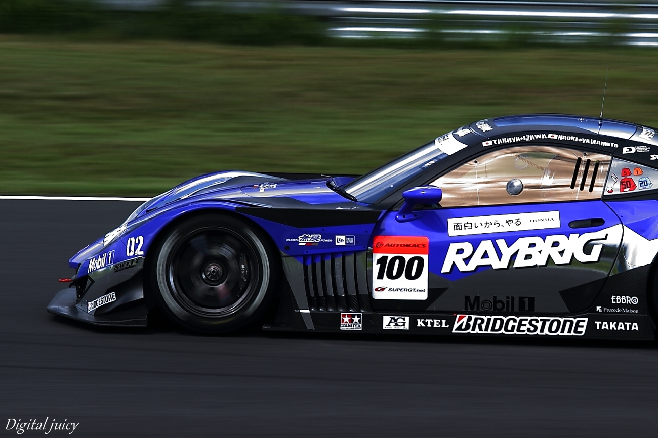 GT500 ： #100 RAYBRIG HSV-010 : Digital juicy