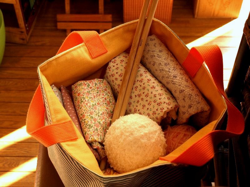 ☆コットンスクエアバッグ002☆ : ガジャのねーさんの 空をみあげて☆ Hazle cucu