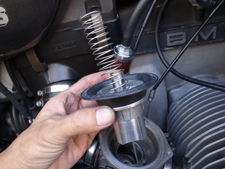 Bingキャブのメンテ＆リペア : 41歳からの★BMW R100RS