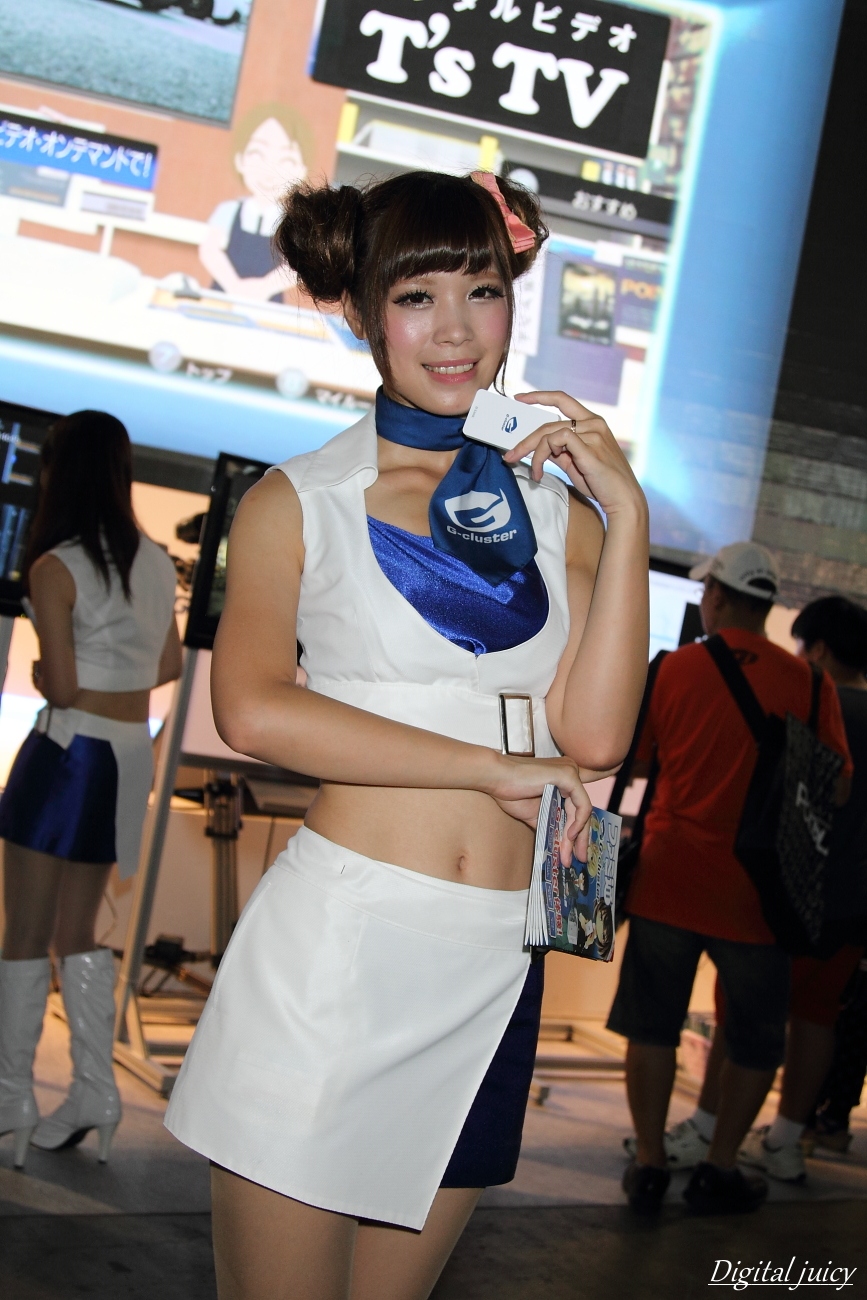 浜田蘭蘭 さん（Gクラスタ・グローバル ブース） : Digital juicy