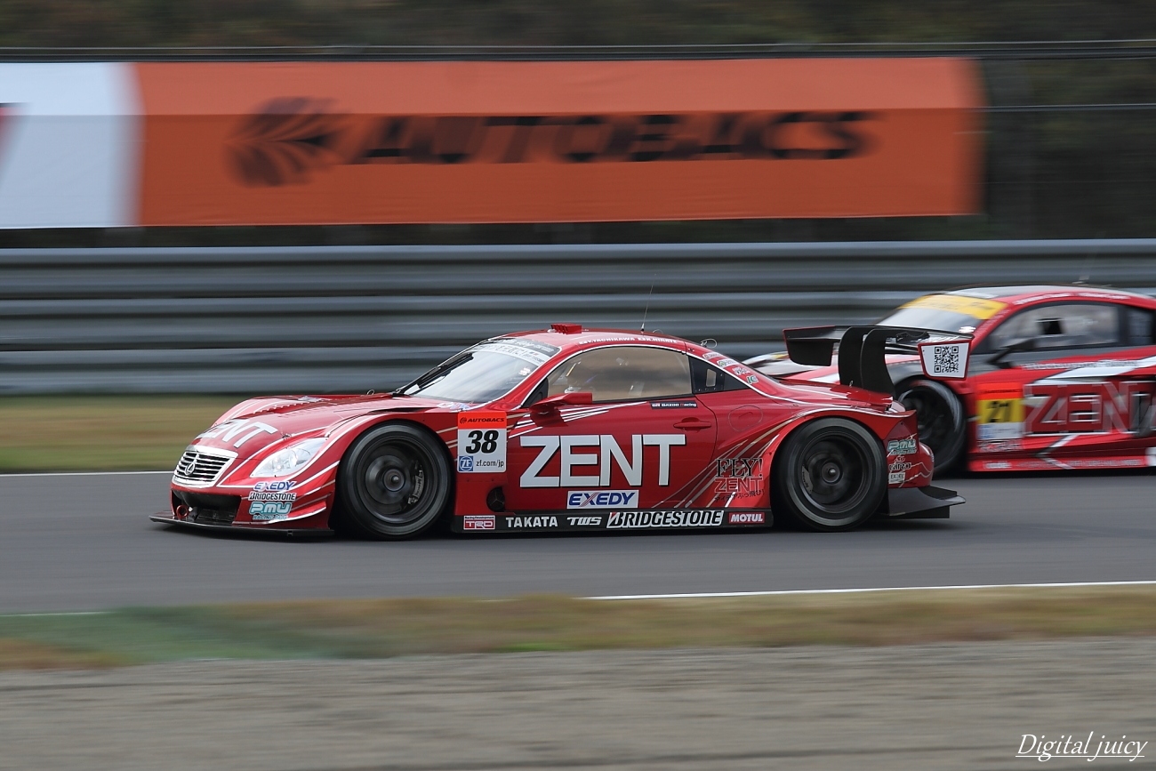 GT500 ： #38 ZENT CERUMO SC430 : Digital juicy