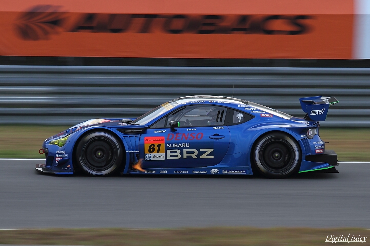 GT300 ： #61 SUBARU BRZ R&D SPORT : Digital juicy