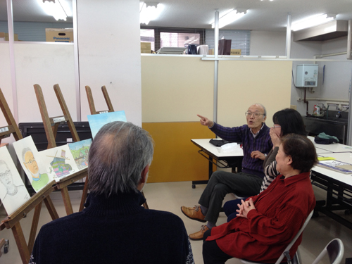 自由が丘教室 講評座談会 : sketch a la mode dialy