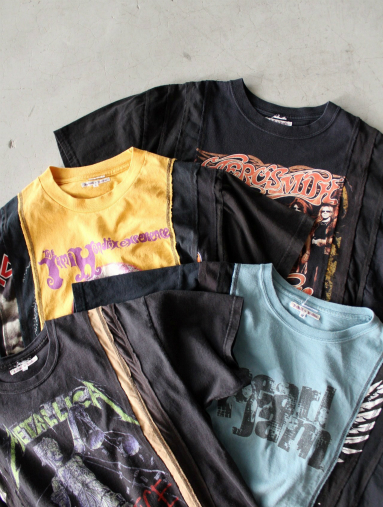 Rebuild By Needles Rock Tee – 7Cut (REMAKE) : 『Bumpkins putting on airs』