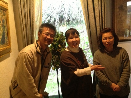 作家さん達とのひととき : 花伝からのメッセージ