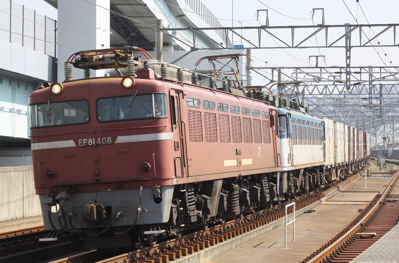 第3回門司のEF81たち9～408号機 2071レ編～ : 適鉄