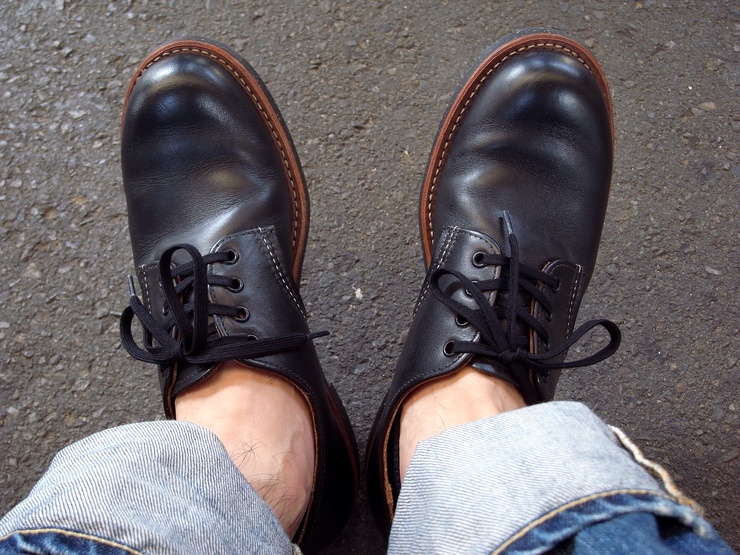 なんちゃってフォアマン。 レッドウィング ワークオックスフォード RW8051 : 今日も晴れて幸せ！