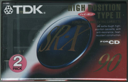 TDK SR-X : カセットテープ収蔵品展示館