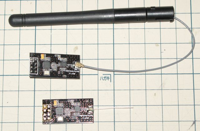 Deviation （DEVO8S ＋ NRF24L01）化成功。¥^o^ : R/C 小型電動飛行機他諸々のNewsと戯言。 v^o^