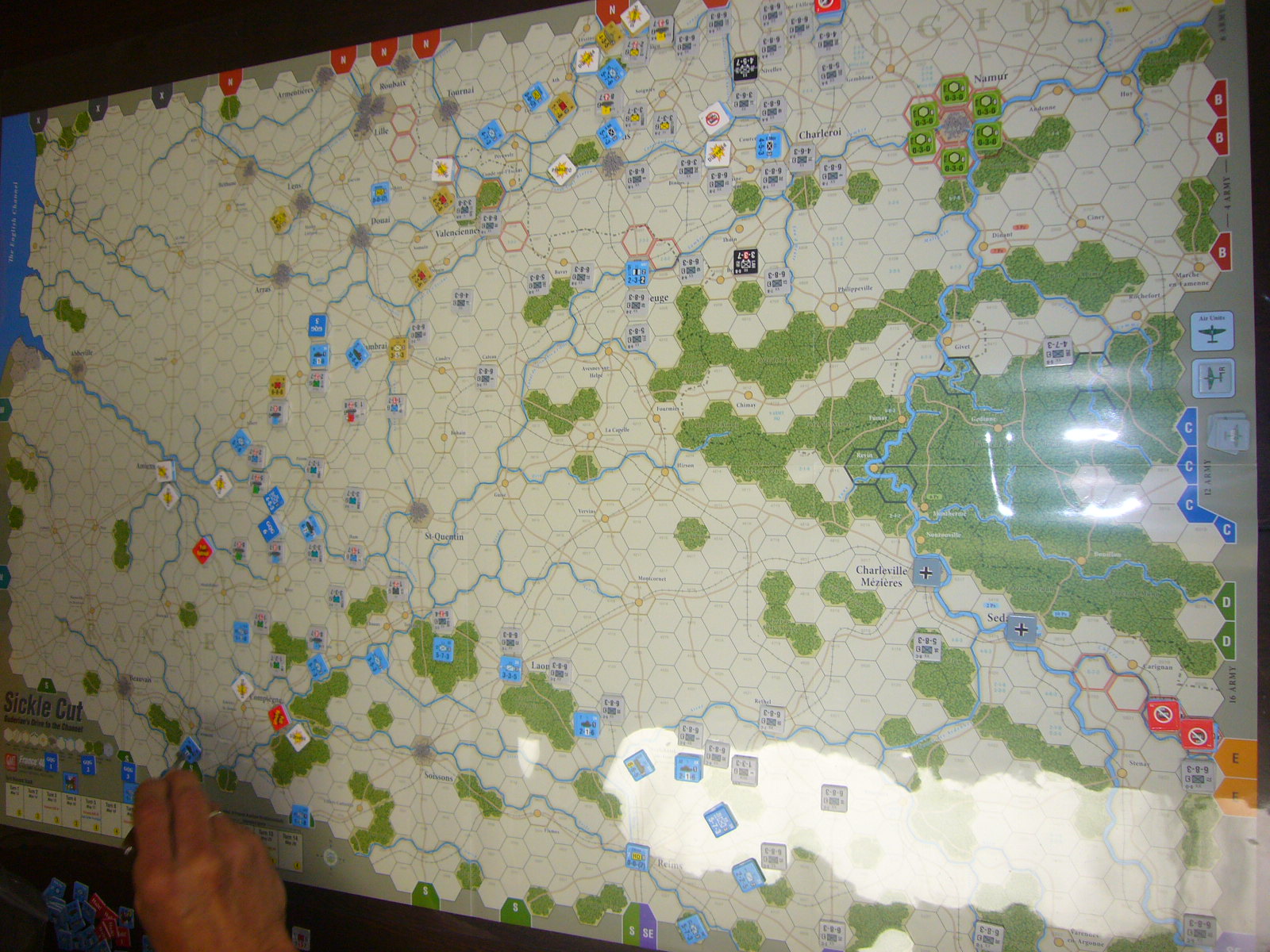 YSGA9月例会の様子その14 (GMT)France '40 シナリオ「Sickle Cut」） : YSGA 例会報告