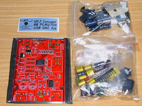 NFJ PCM2704 USB DAC KIT その1 : TYO．STDのおきらく写真生活