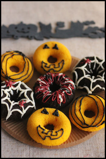 ハロウィンに♪HMの蒸しドーナツ・デコ編とラッピング : ビジュアル系フード