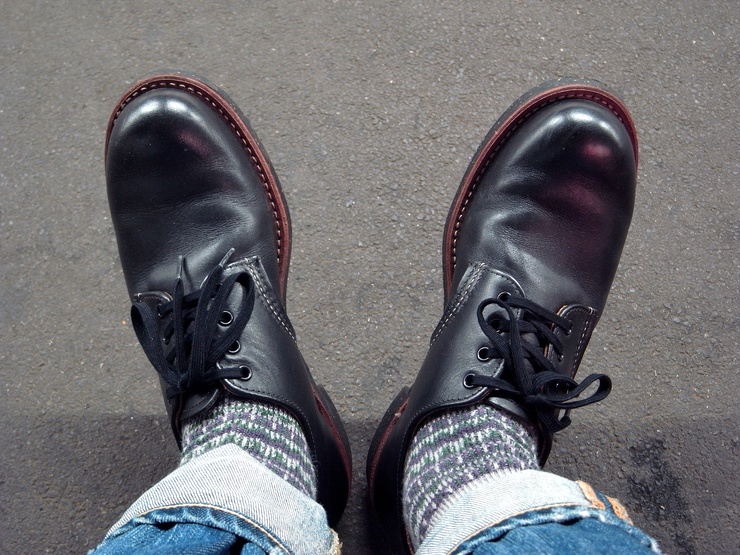 あめふらし。 レッドウィング ワークオックスフォード RW8051 : 今日も晴れて幸せ！