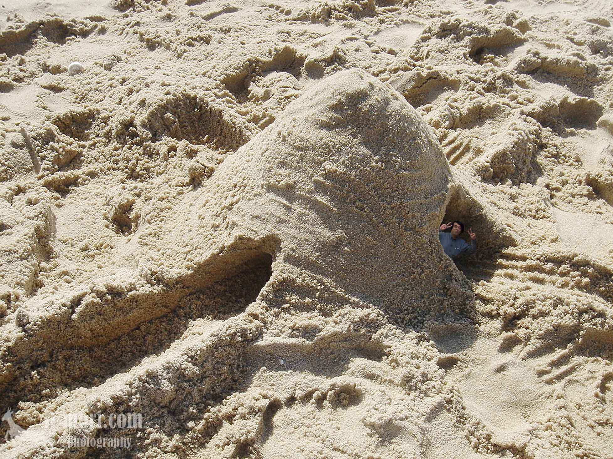 砂遊び : マクロパパの写真ブログ