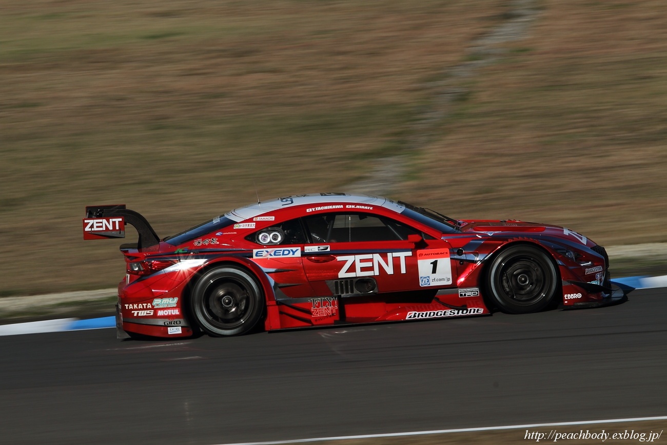 #1 LEXUS TEAM ZENT CERUMO_ZENT CERUMO RC F（GT500） : Peach Body