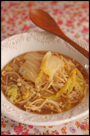 節約！食費おたす系！白菜のオイスター煮込み : ビジュアル系フード