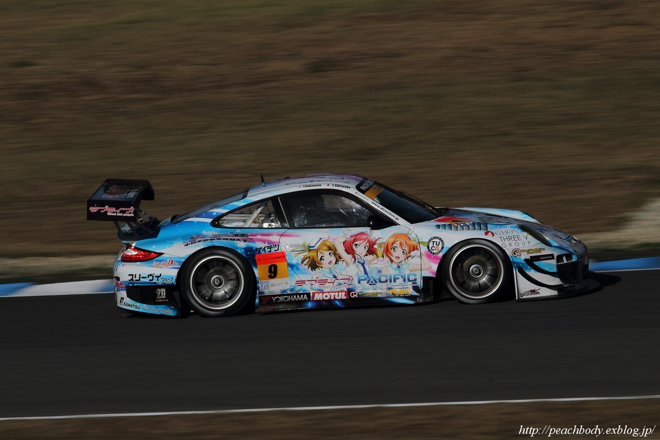 #9 PACIFIC DIRECTION RACING_国立音ノ木坂学院NACポルシェwith DR（GT300） : Peach Body