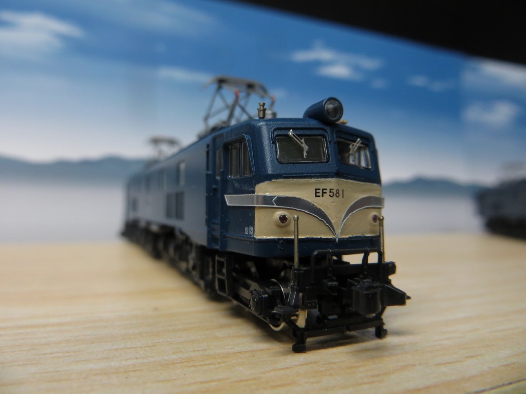 Nゲージ特定機加工品「EF581号機」完成 : e-stationショップブログ
