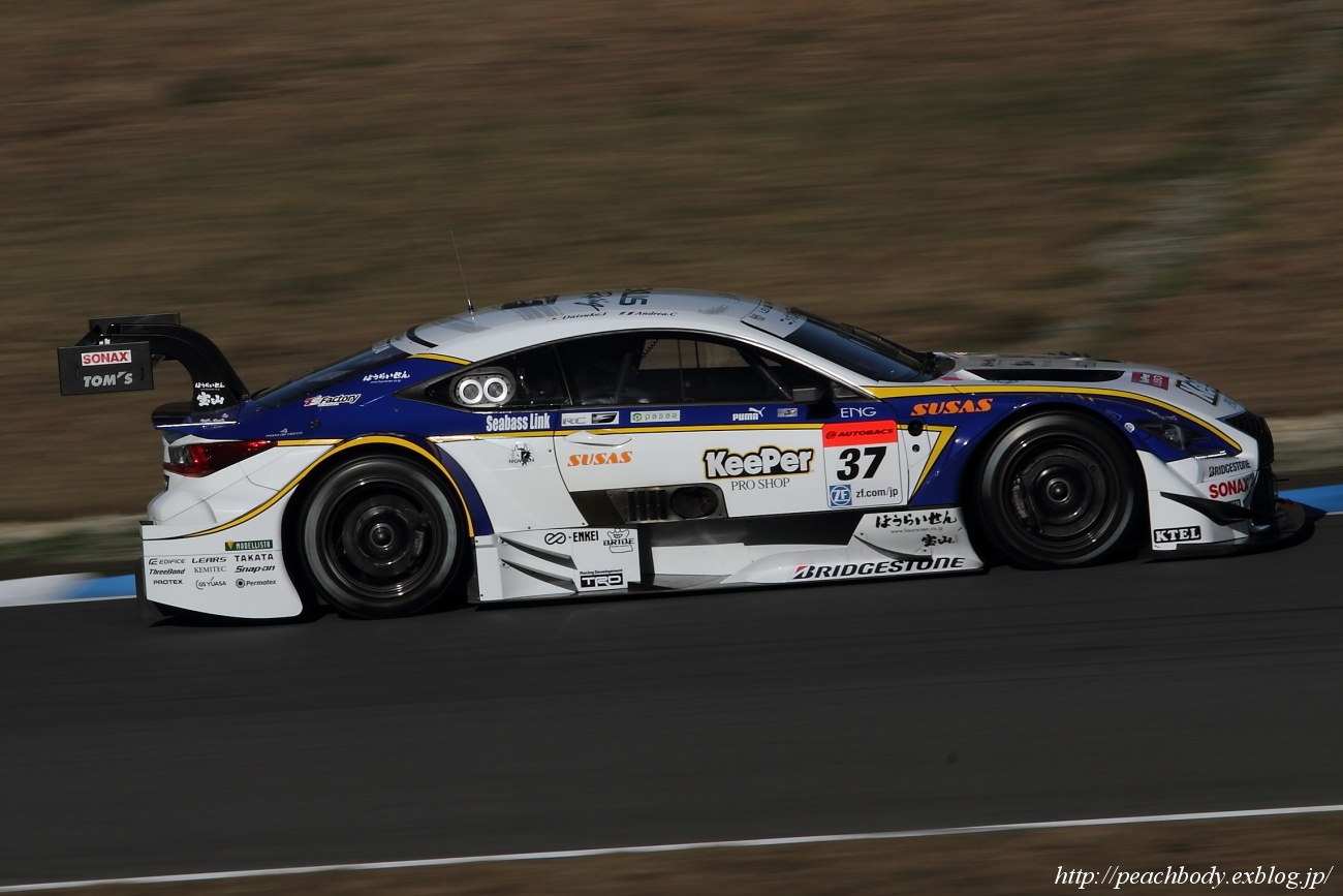 #37 LEXUS TEAM KeePer TOM'S_KeePer TOM'S RC F（GT500） : Peach Body