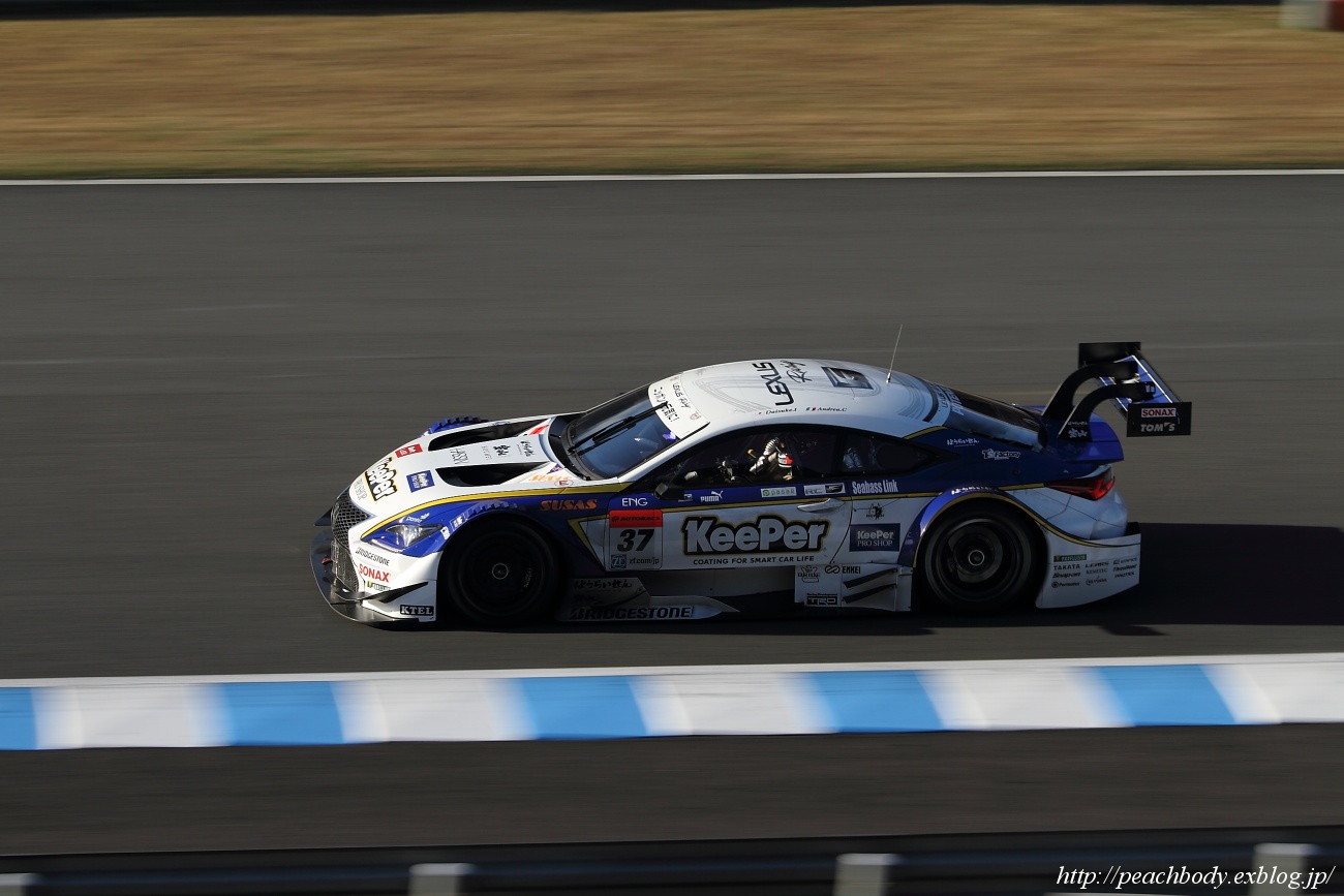 #37 LEXUS TEAM KeePer TOM'S_KeePer TOM'S RC F（GT500） : Peach Body