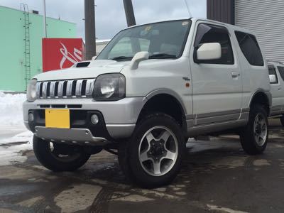 ジムニーJB23W 3インチリフトアップ☆ : 北海道のジムニー専門店！J-up companyのBLOG