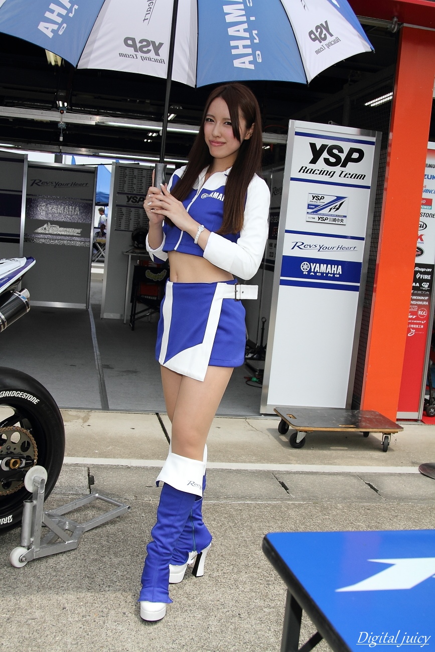 長谷川まゆ さん（YAMAHA RACING LADY） : Digital juicy