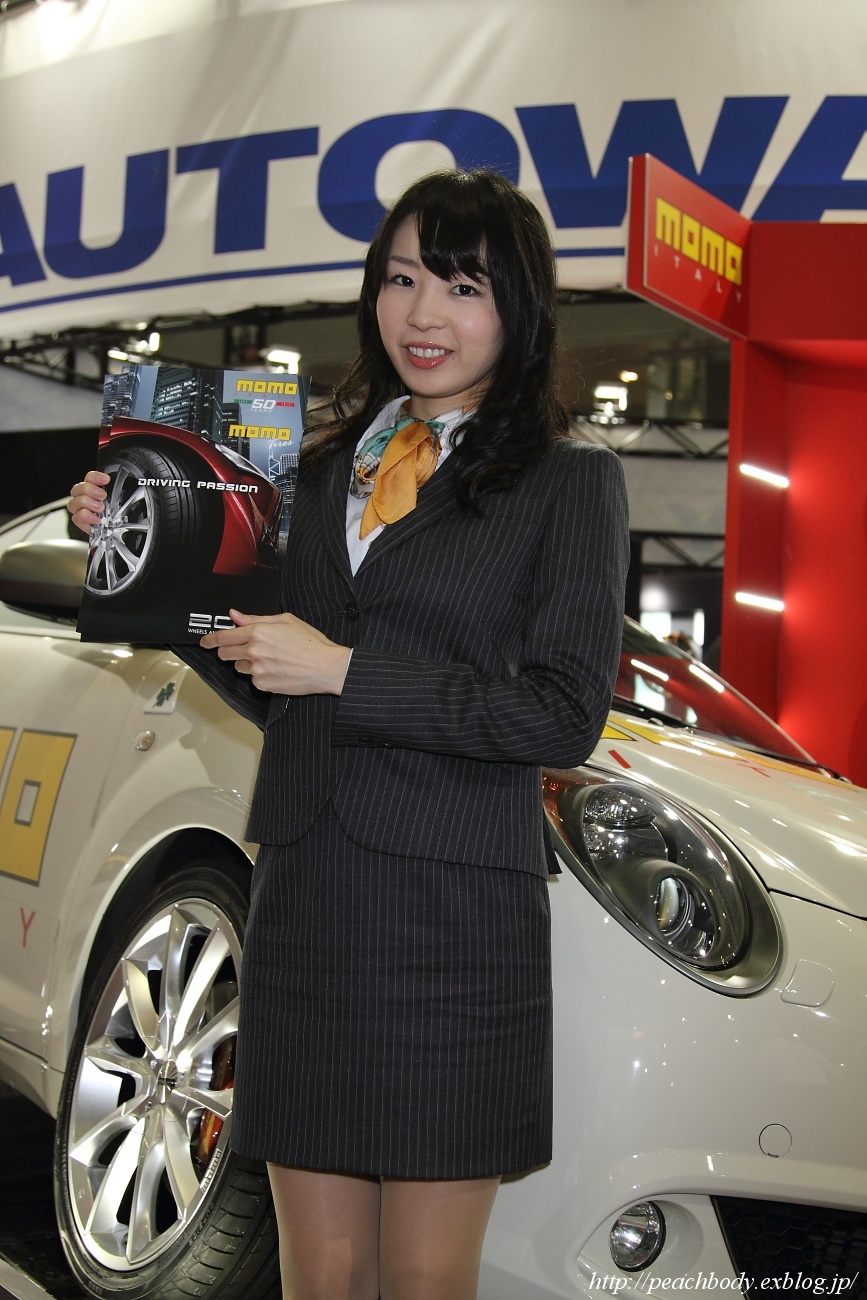 長崎ちほみ さん（AUTOWAY momo japan ブース） : Peach Body