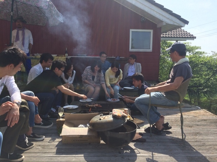 樋口先生宅パーティー2015【行事/大瀬】 : 九州大学景観研究室のブログ