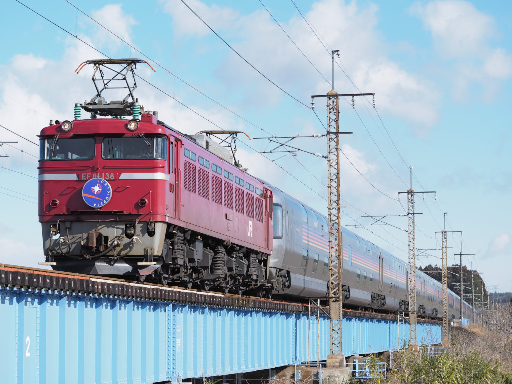 2015 3 10 EF81138 寝台特急カシオペア : Kudocf4rの鉄道写真とカメラの部屋
