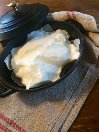 初めての 白い オムレツ ☆ ストウブSTAUBホットプレート : plat du jour*