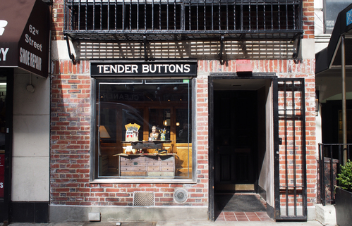 NYC買い付け日記 _04「TENDER BUTTONS」 : s h i b a f d a y b o o k