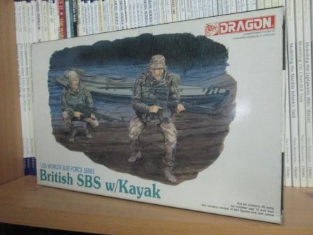 Dragon 3023 [現用イギリスSAS兵士とカヤック] : 模型慕情