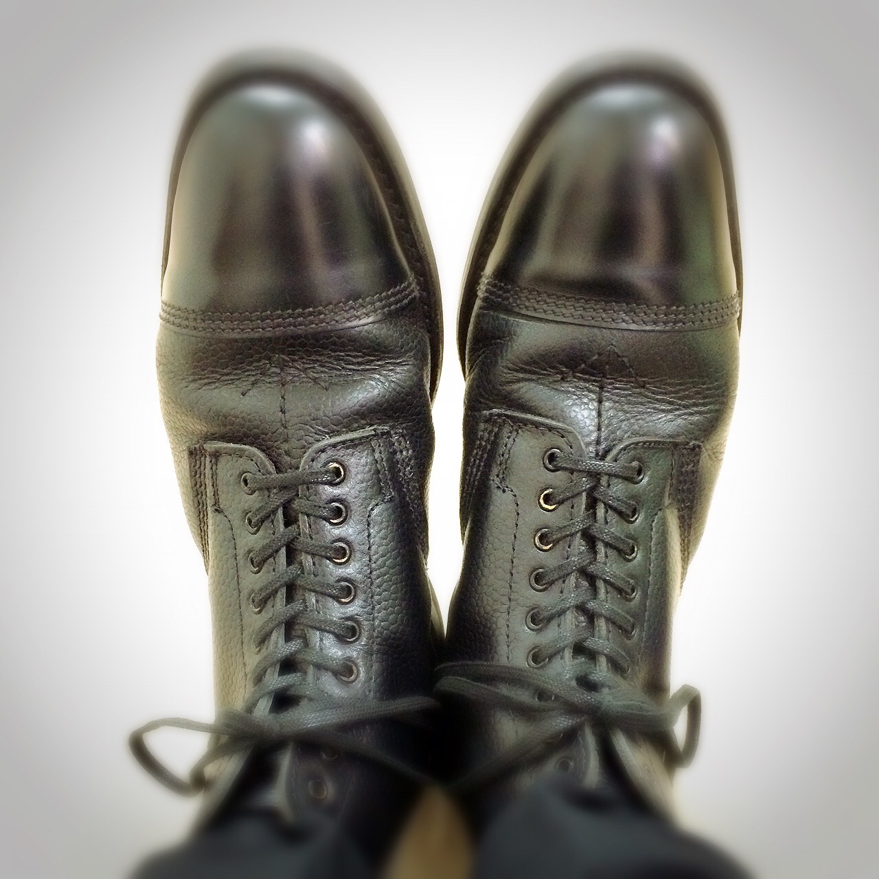 SANDERS Military Derby Boot : FishTail Garage