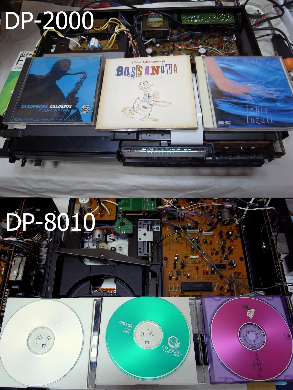 DP-8010,2号機修理その5 : 岡山ジャンク倶楽部