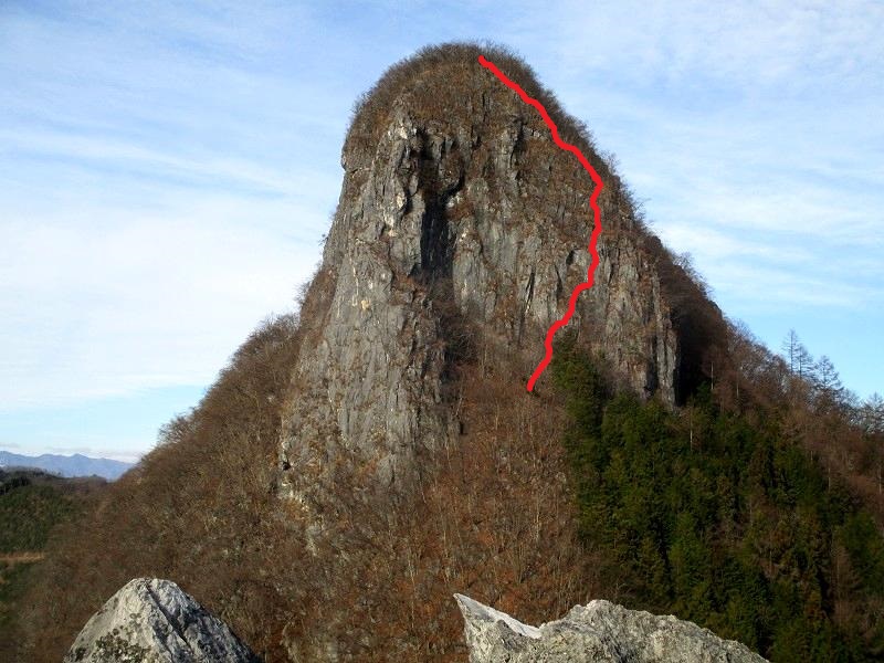 小鹿野町 二子山上級コースから空中散歩 Mount Futago in Ogano, Saitama : やっぱり自然が好き