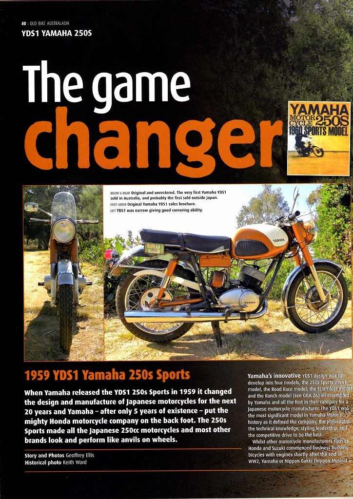 YDS-1 in Australia : YDS CLUB