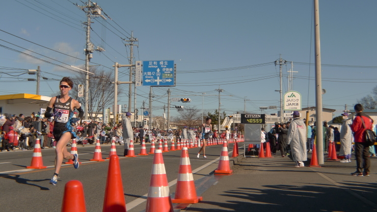 ニューイヤー駅伝・中継所巡り : 空の旅人