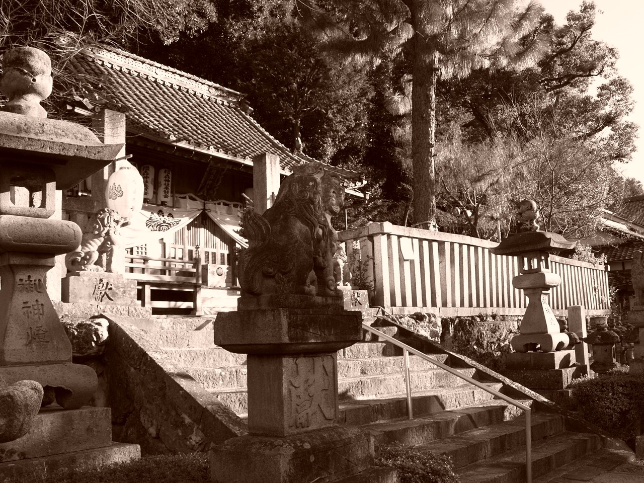 『セピア色の町並み風景・・・・・』 : 自然風の自然風だより