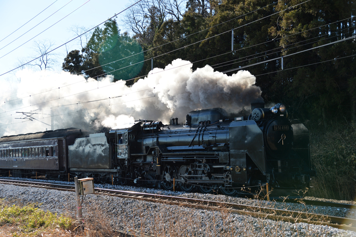 SL新春レトロみなかみ号 その1 : new 汽車の風景