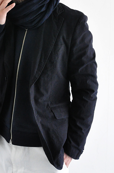 COMME des GARCONS HOMME C/N Garment Dye JK (Navy) : un.regard.moderne