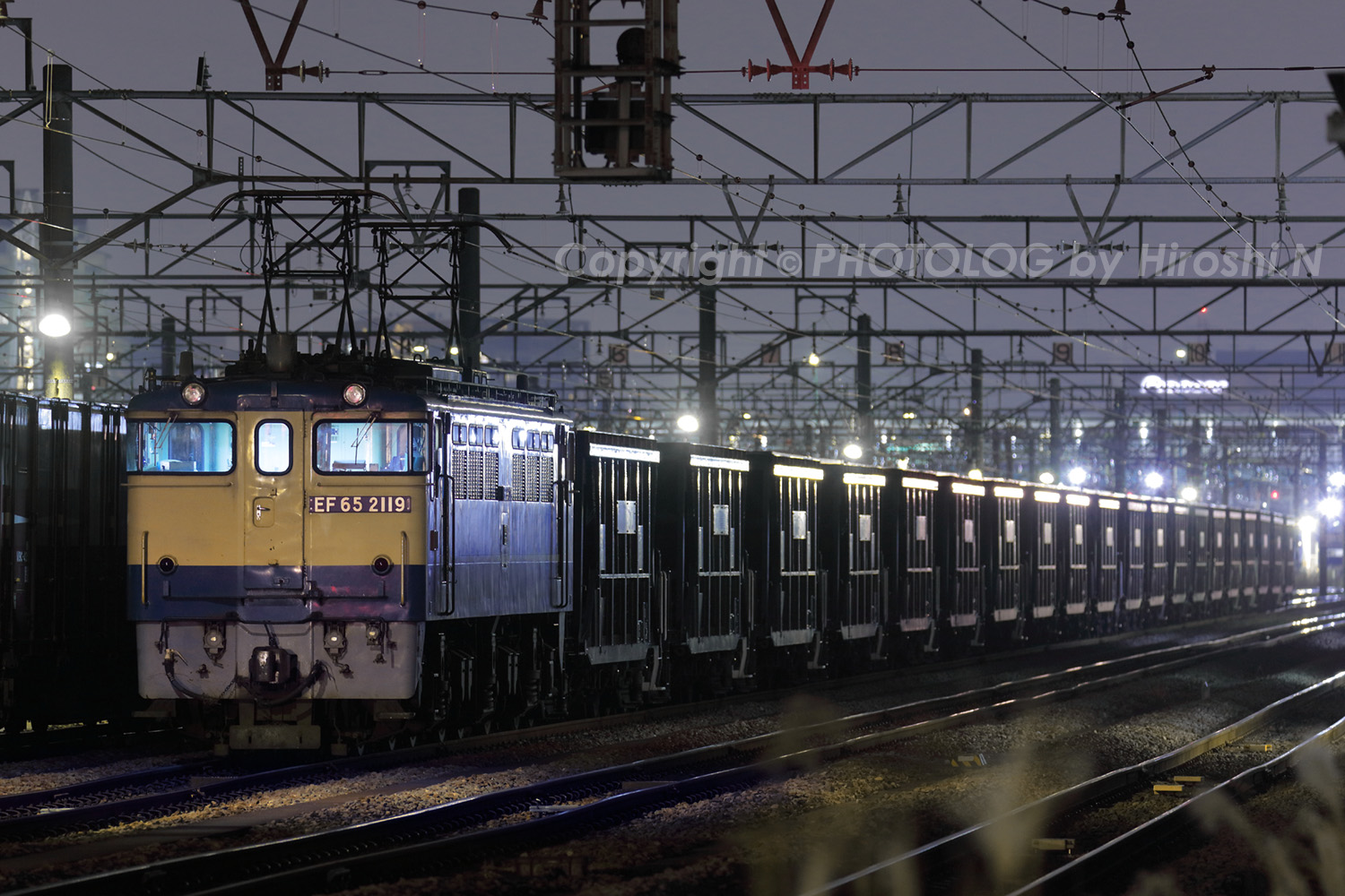 2016/2/27 Sat. 5764レ EF65-2119 : PHOTOLOG by Hiroshi.N