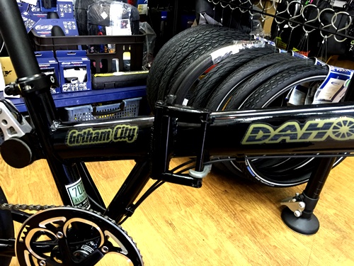 DAHON:JET STREAM XPにSIXTH componennts カーボンクランク DAHON:JET STREAM XPにSIXTH componennts カーボンクランク