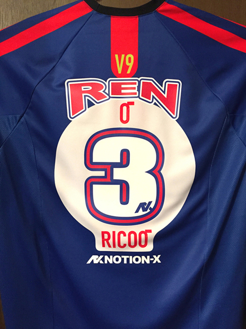 サポートライダーのネーム＆ゼッケンプリント（2015年） : NOTION-X MX BLOG