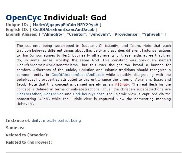 常識をコード化する（OpenCyc） : 知識の量をはかる