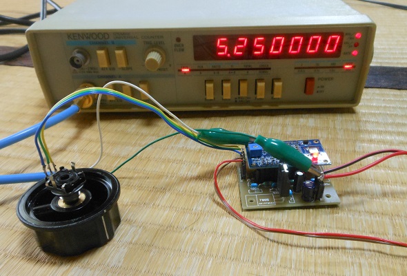 VK5TM Simple DDS-VFO－実働試験 : 真空管にゲルマトランジスタ、8mm映画にコダクローム-アナクロおやじのアナログブログ