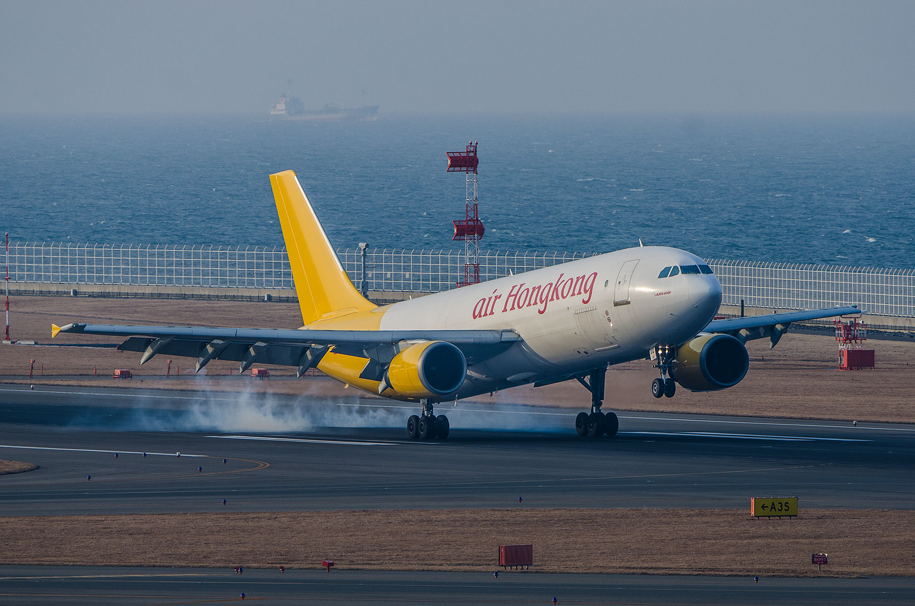 AIRBUS A300F-600R / B-LDD : SKY LOUNGE GARDEN -transporter side-