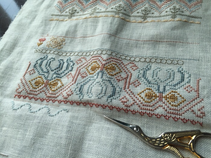 Band Sampler 21 : Needlework Note