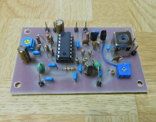 MC1496 AM Modulator基板の組み立て : 真空管にゲルマトランジスタ、8mm映画にコダクローム-アナクロおやじのアナログブログ