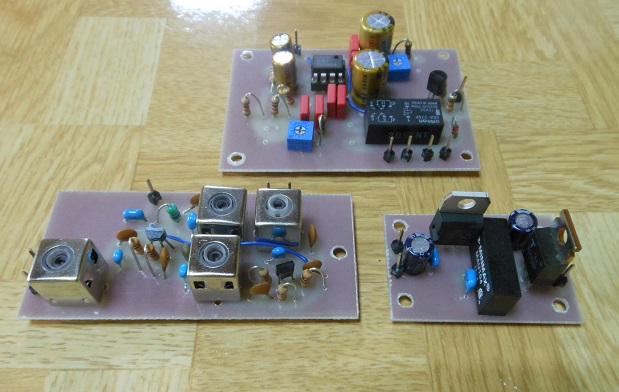 MC1496 AM Modulator用－8V安定化電源基板と、AD7C VFO用バッファーアンプ基板の組み立て : 真空管にゲルマ ...