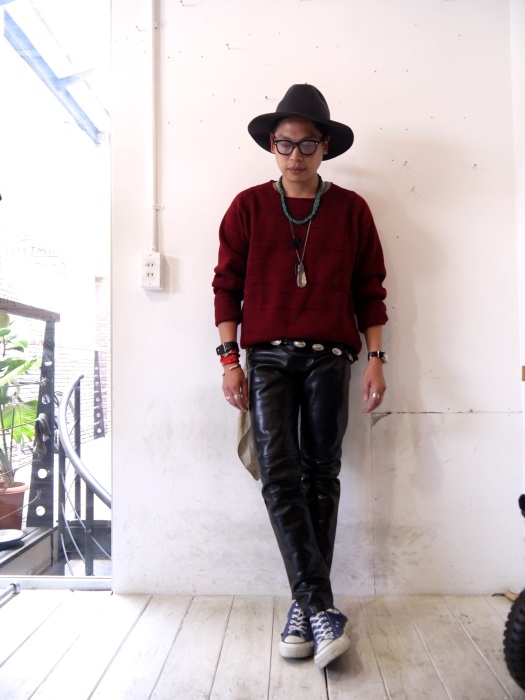 The Letters : 5Pocket Leather Slim Pant いよいよ入荷 : BIRTH DAY The Letters : 5Pocket Leather Slim Pant いよいよ入荷 : BIRTH DAY